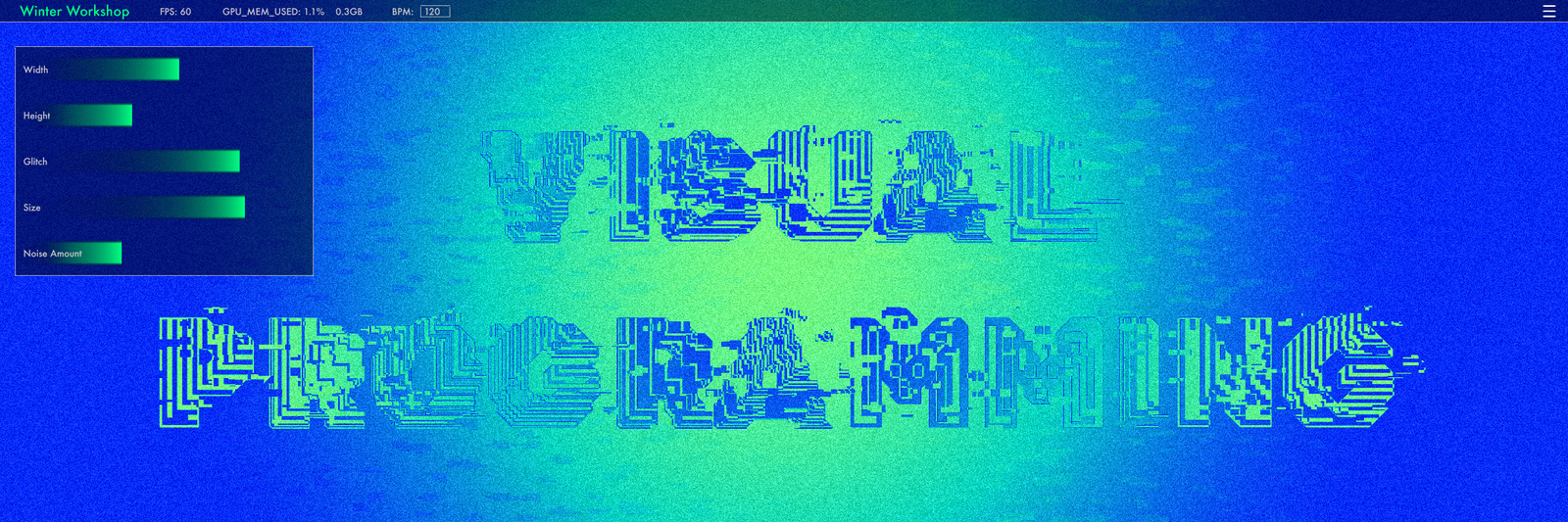 Visual Programming with TouchDesigner | FHNW