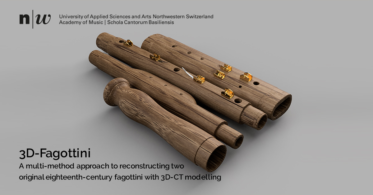 Measuring methods - Neue alte Klangkörper / 3D-Fagottini