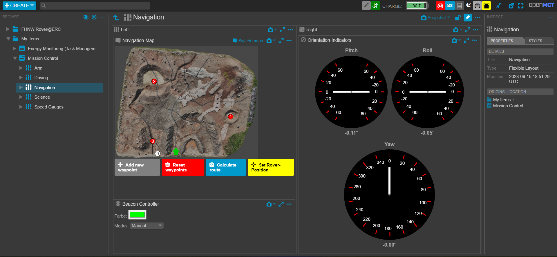 Mission Control Center - Blog FHNW Roverteam