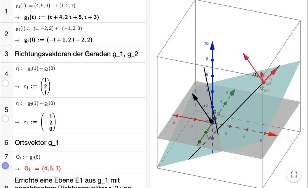 Abstand windschiefer Geraden | MathFlix