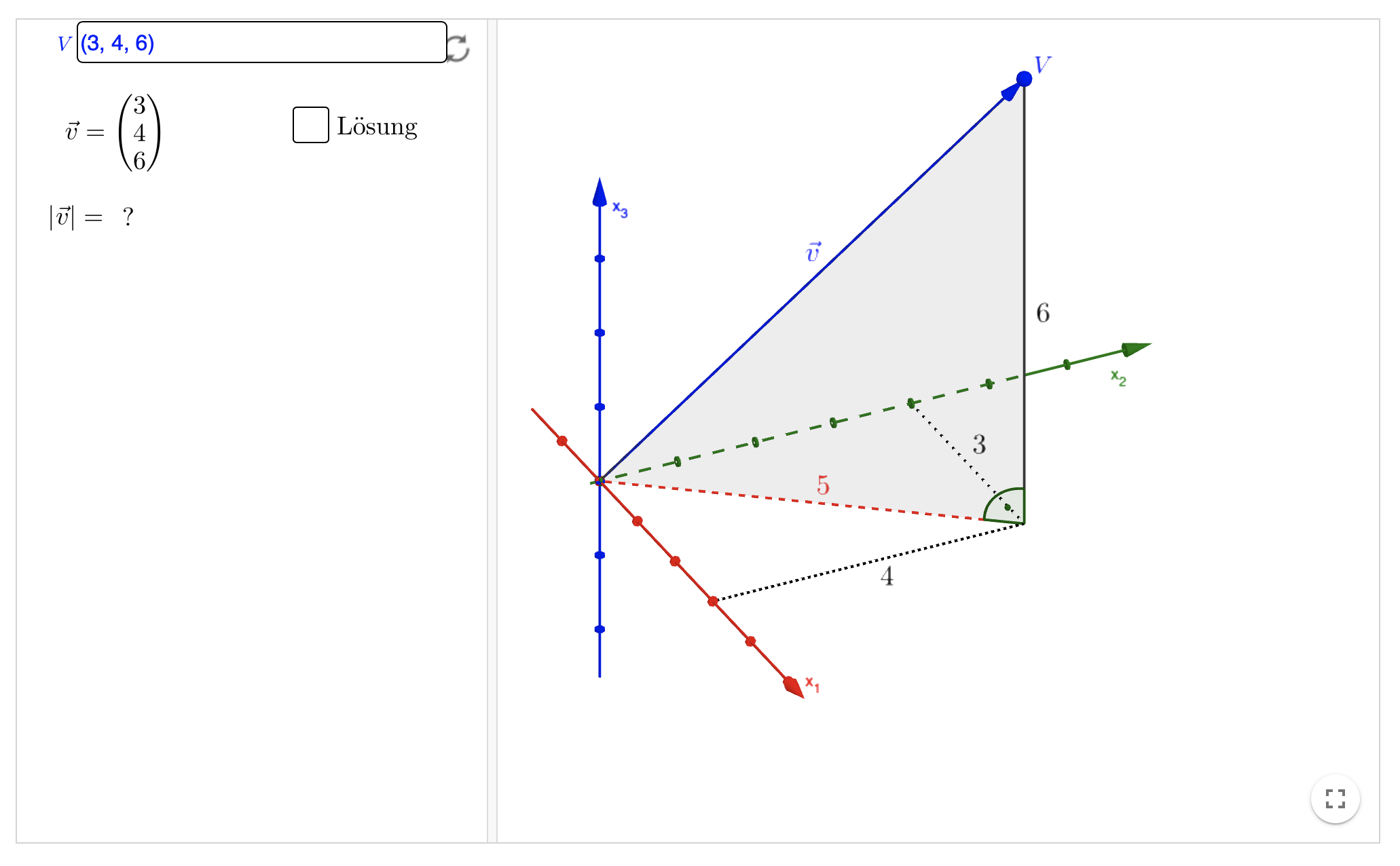 Betrag eines Vektors | MathFlix