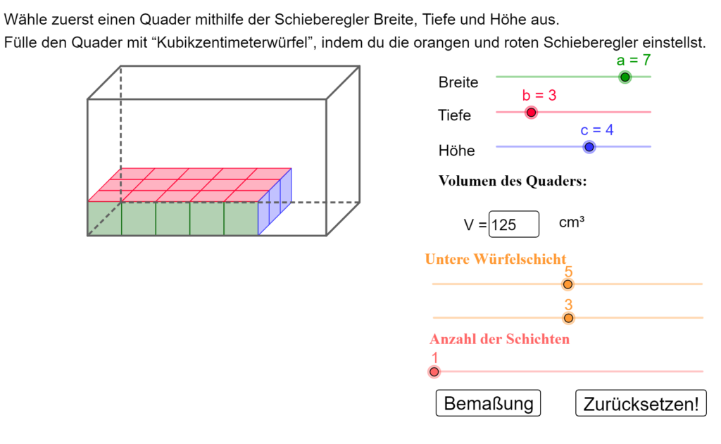 Das Volumen des Quaders | MathFlix