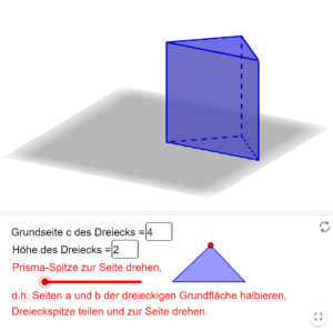 Volumenformel für ein dreiseitiges Prisma | MathFlix