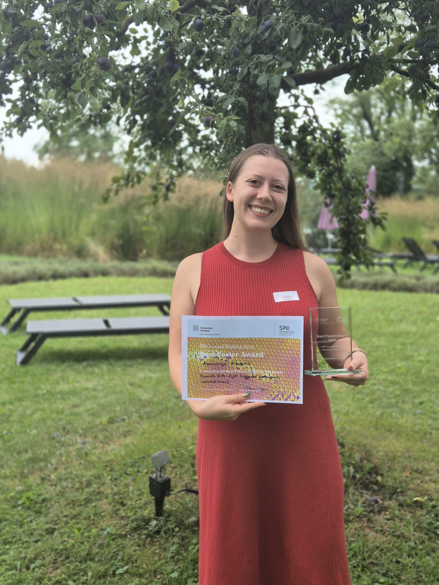 Best Poster Prize for Anamarija Nikoletic - ICB Projektplattform