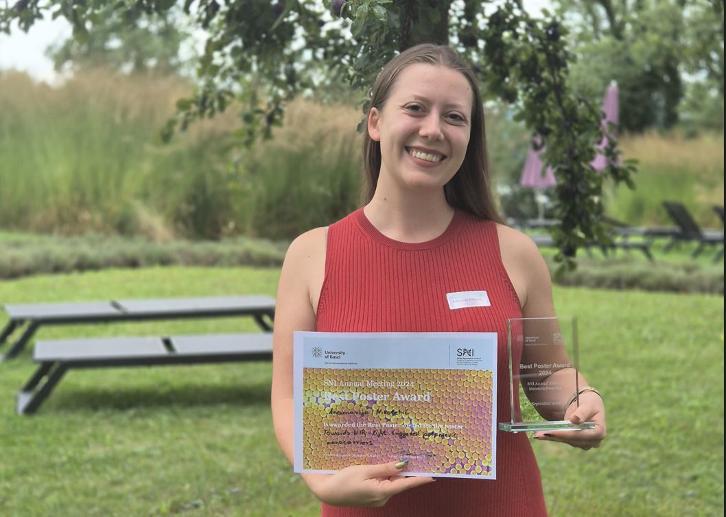 Best Poster Prize for Anamarija Nikoletic - ICB Projektplattform