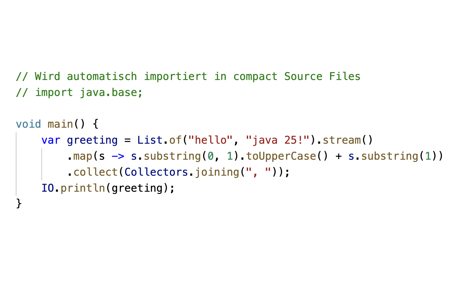Tech-Talk: Java 25 Neuerungen