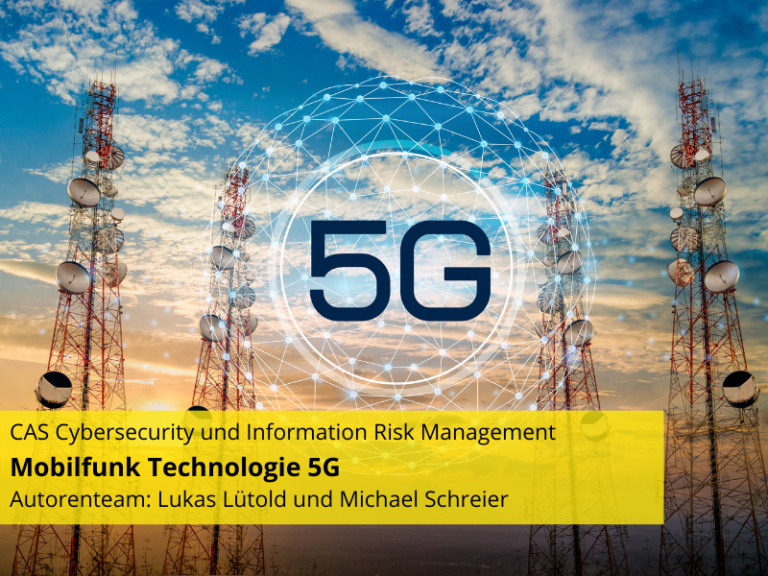 Mobilfunk Technologie 5G - Wirtschaftsinformatik Blog