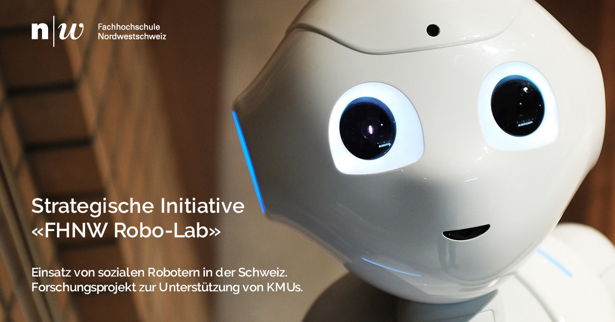 Das Projektleitungsteam des FHNW Robo-Lab